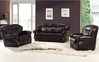 Graham Leather Sofa Set - Furtado Furniture