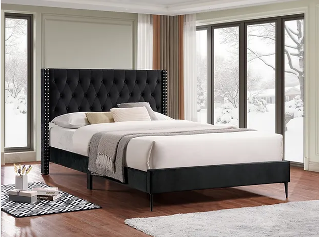 IF-5593 Upholstered Bed - Furtado Furniture